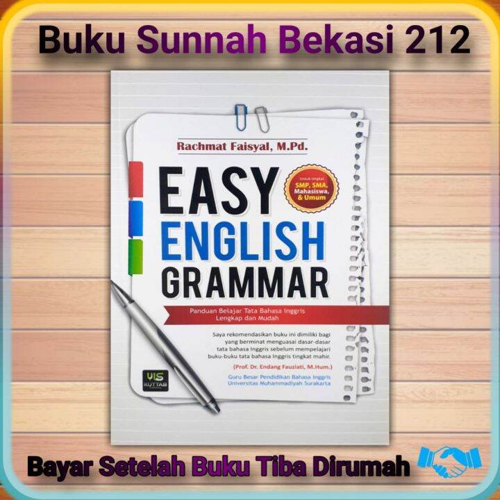 EASY ENGLISH GRAMMAR ( Panduan Belajar Tata Bahasa Inggris Lengkap dan ...