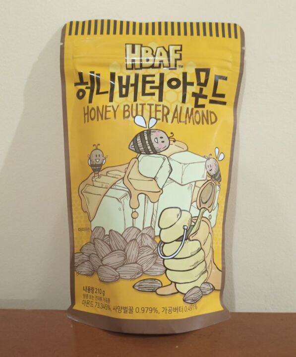 HBAF Honey Butter Almond 210g | Lazada PH