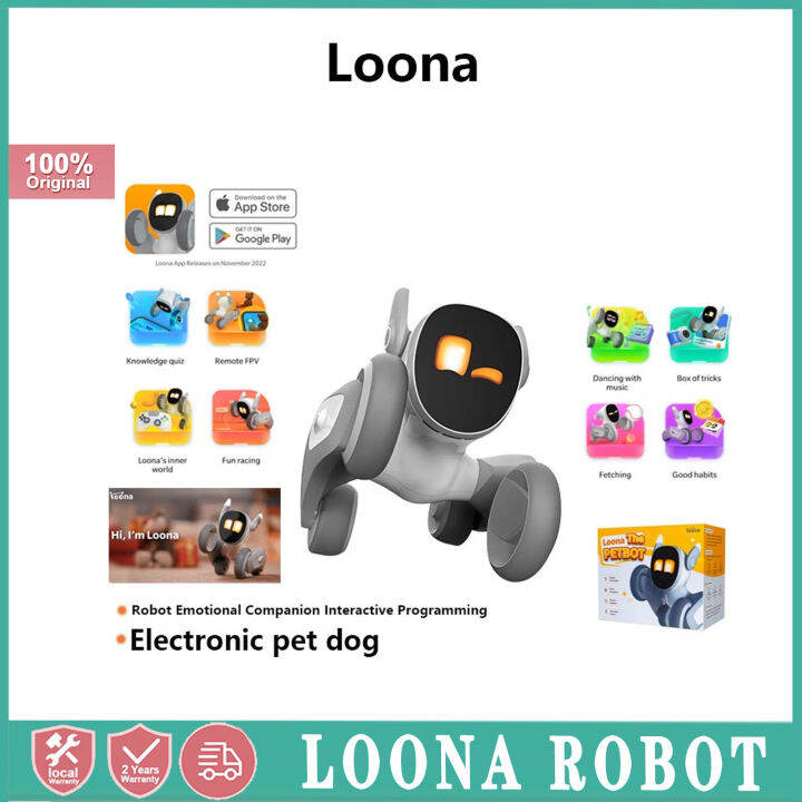 Loona robot Smart robot Dog Emotional Accompanying Interactive Programming Face Recognition AI ...