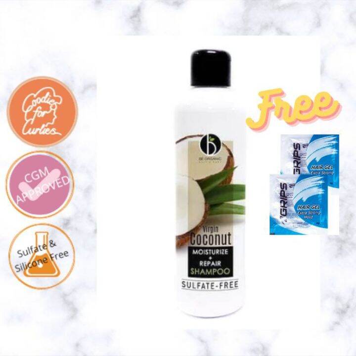 BEO05 Be Organic VCO Virgin Coconut Oil Shampoo CGM Approved | Lazada PH