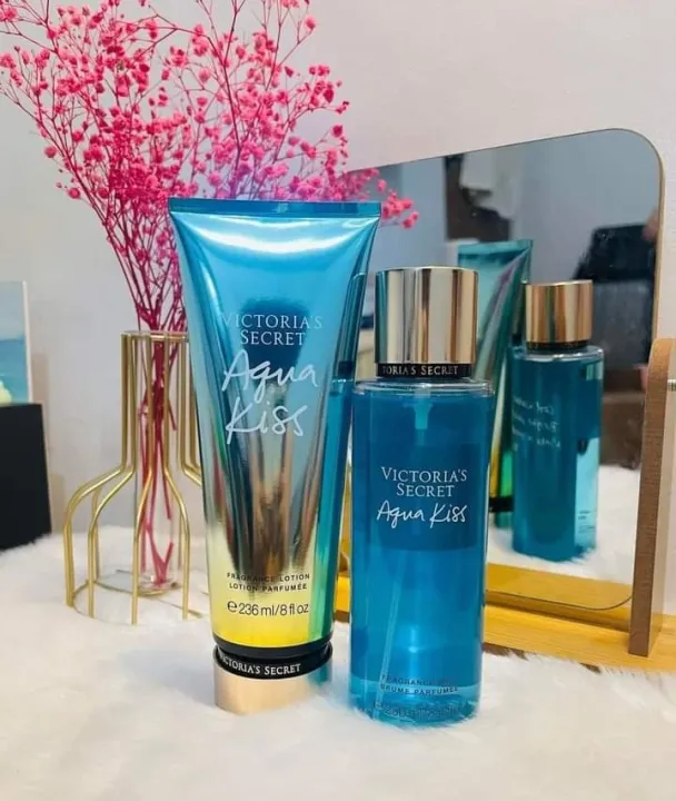 VICTORIA SECRET AQUA KISS MIST/LOTION 250ML | Lazada PH