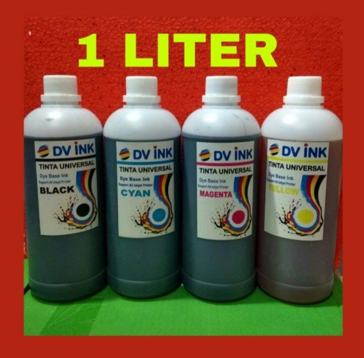 tinta refill 1 liter universal canon G1000 G2000 G2010 epson L series ...