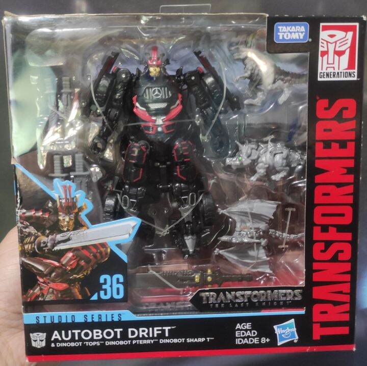 Transformers Studio Series 36 - Autobot Drift with Baby Dinobots ...