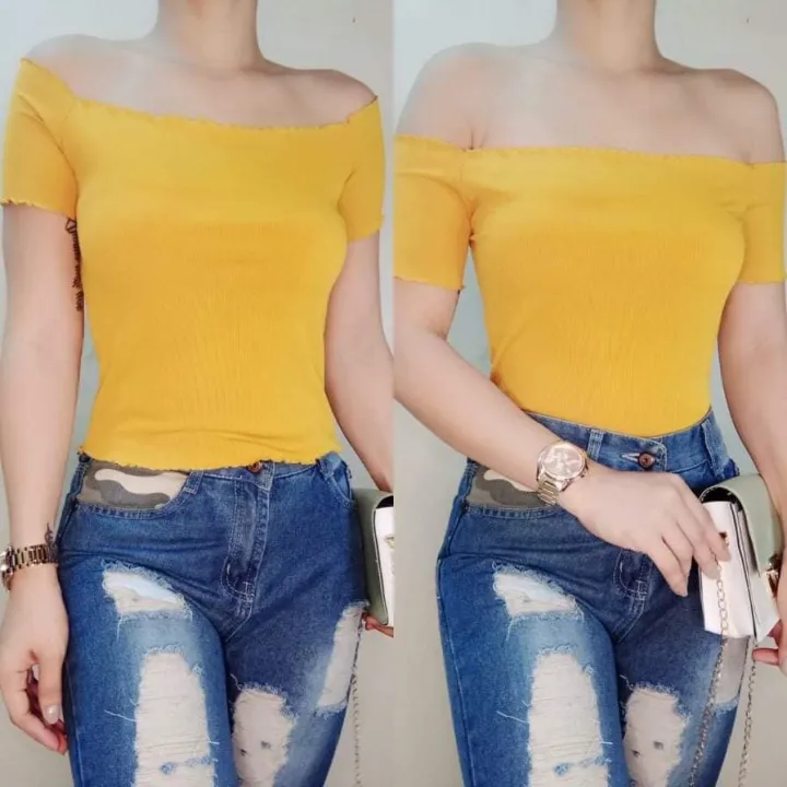Lettuce Crop Top Lazada Ph Buy Sell Online Tops With Cheap Price