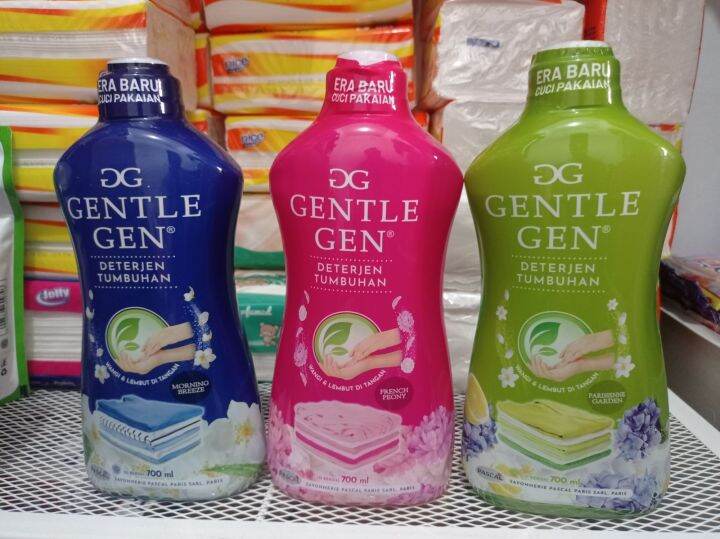 GENTLE GEN DETERGEN CAIR BOTOL 700ml 1PCS | Lazada Indonesia