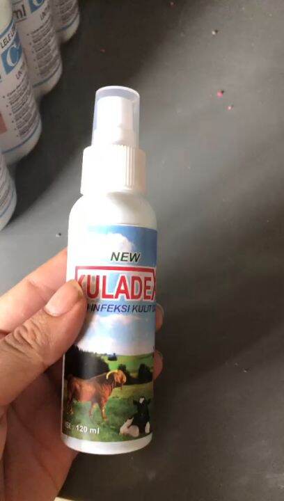 Obat koreng sapi kuladex spray anti luka lalat hewan ternak sapi kerbau ...