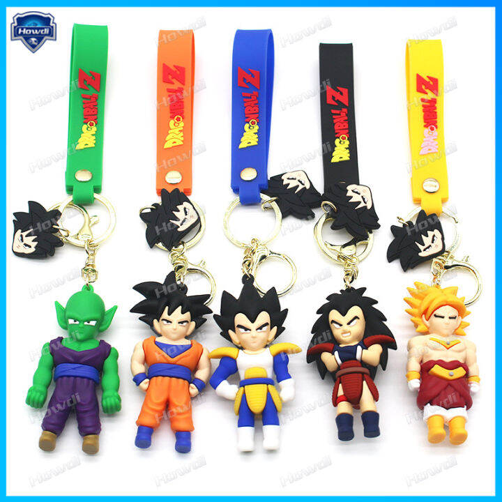 Animation Seven Z Son Wukong Keychain Super Saiyan Vegeta Brolly Ladiz ...