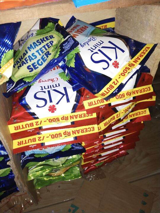 permen kiss mint varian rasa 1 pak | Lazada Indonesia