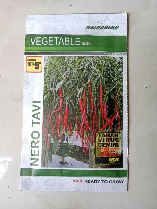 Cabe keriting Nero tavi 15 gr, Cabe keriting yang satu ini sangat baik ...