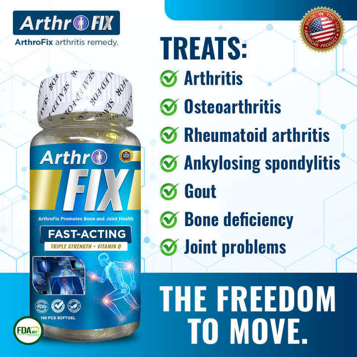 ARTHROFIX- for gout, rheumatoid arthritis, high uric acid ...