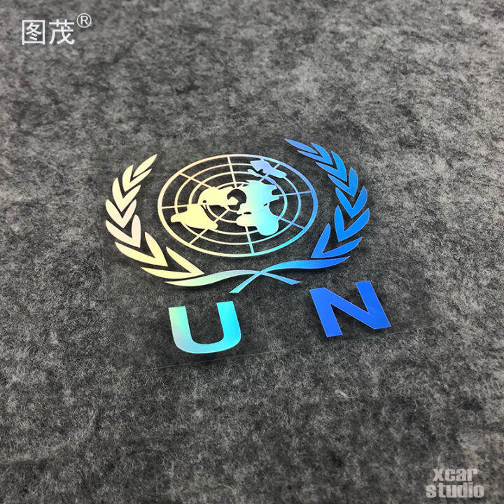 Organization Logo Stickers United Nations Stickers Car Electric Car ...