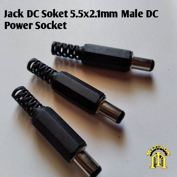 Jack DC Soket 5.5x2.1mm Male DC Power Socket | Lazada Indonesia