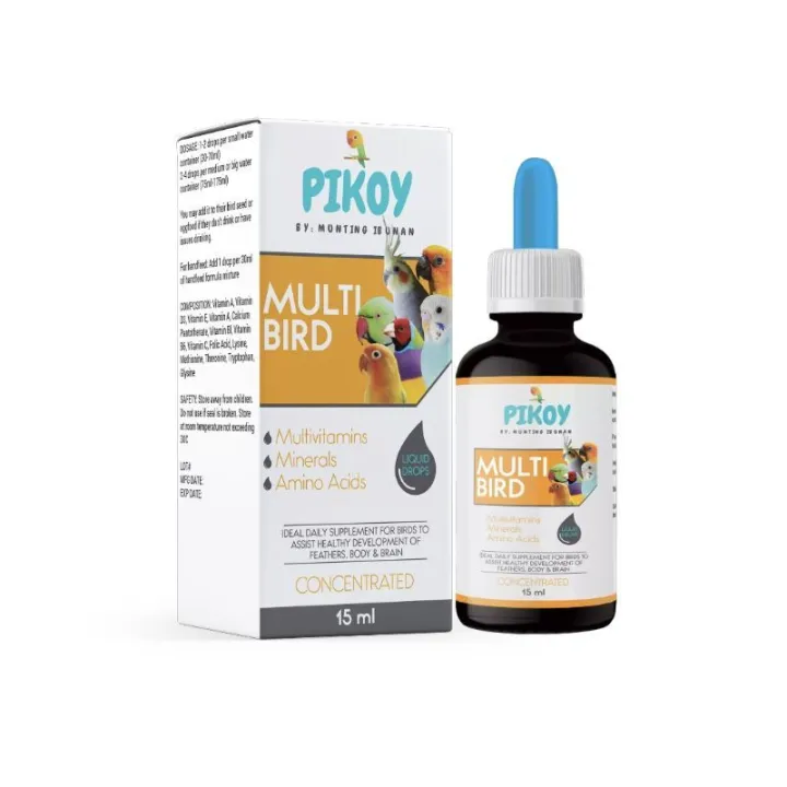 Pikoy MULTIBIRD Multivitamins Minerals Amino Acids 15ML | Lazada PH