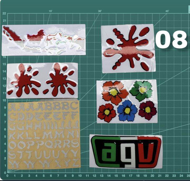 Cutting Sticker Nyala / Stiker Nyala / Stiker Tempel | Lazada Indonesia