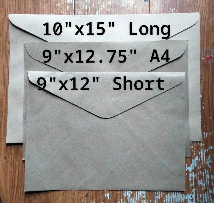 A4 BROWN ENVELOPE DOCUMENT | Lazada PH