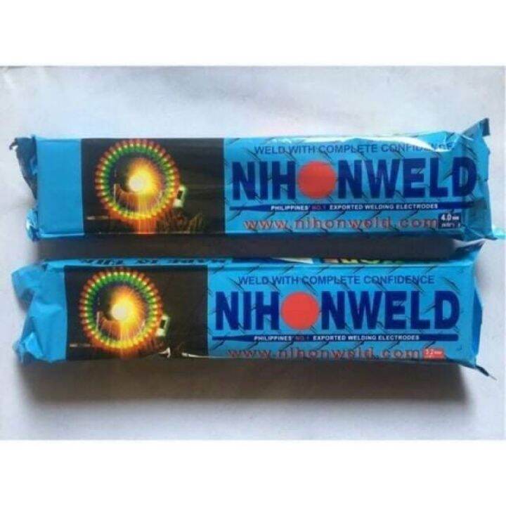 Nihonweld welding rod N6011 / N6013 : 1/8 and 3/32 (per kilo) | Lazada PH