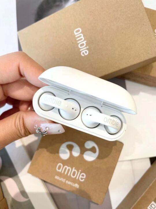 หูฟังไร้สาย Ambie (Sound Earcuffs) AM-TW01 หูฟังบลูทูธไร้สาย 5.2 สําหรับ Sony TWS AMTW01 TW-01 ...