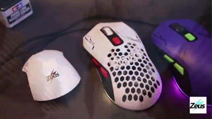 Zeus X Gundam Astray Redframe Replaceable Casing RGB LED Wired Gaming ...