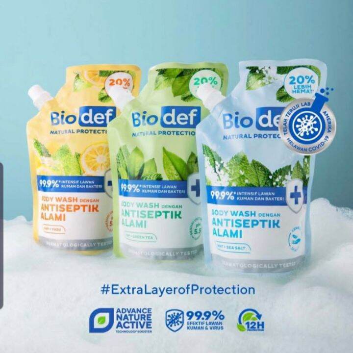 Biodef Natural Protection Refill 450 ml | Lazada Indonesia