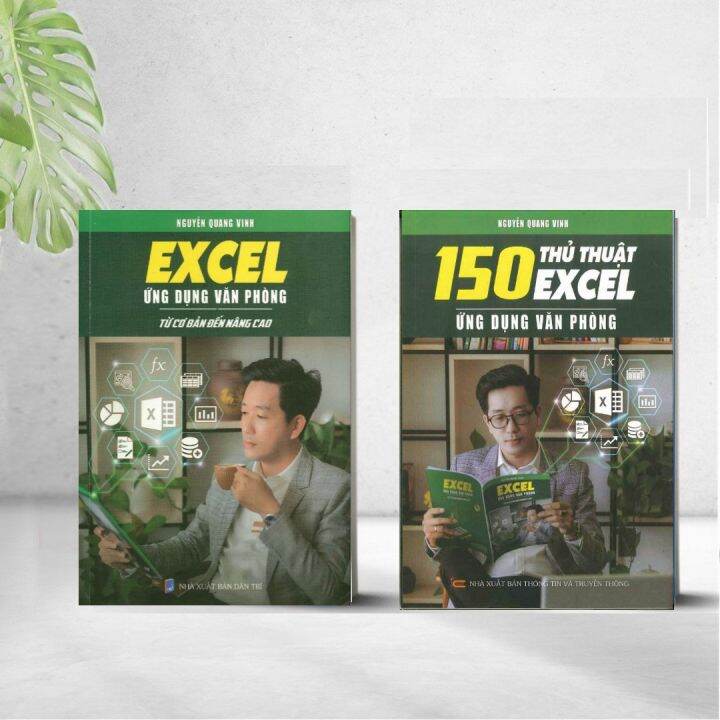 Combo 2 Cuốn Excel Ứng Dụng Văn Phòng Từ Cơ Bản Đến Nâng Cao Và 150 Thủ Thuật Excel Ứng Dụng Văn 