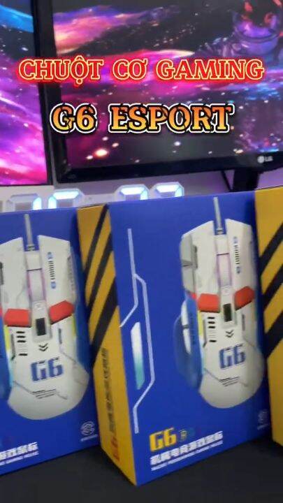 Chuột Không Dây Bluetooth G6 ESPORT GAMING Led Rgb 13 Chế Độ Thiết Kế ...