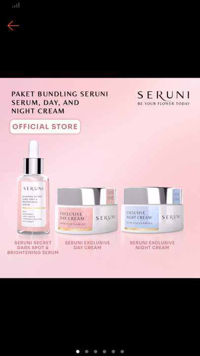 paket bundling seruni serum day & night cream | Lazada Indonesia