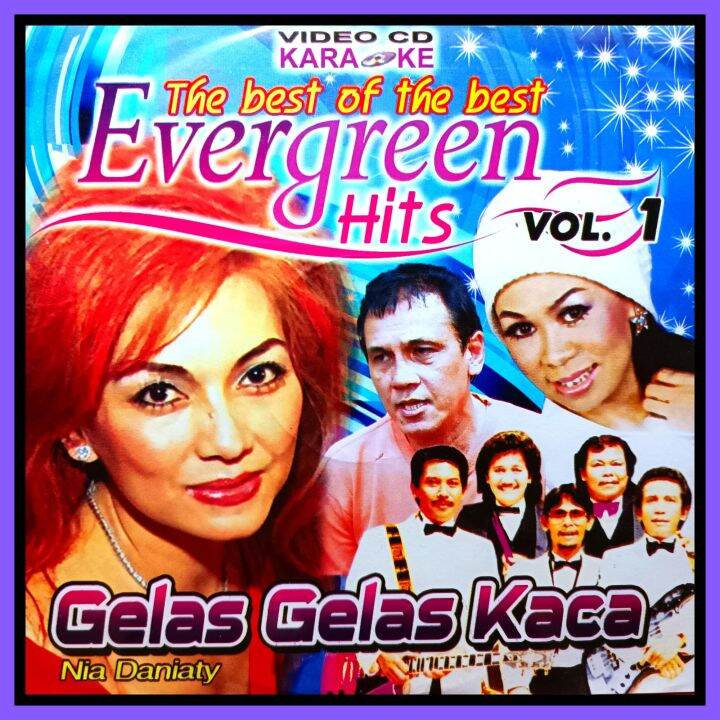 KASET VCD BISA KARAOKE 13 LAGU POP NOSTALGIA CAMPURAN ALBUM EVERGREEN HITS PILIHAN TERPOPULER ...