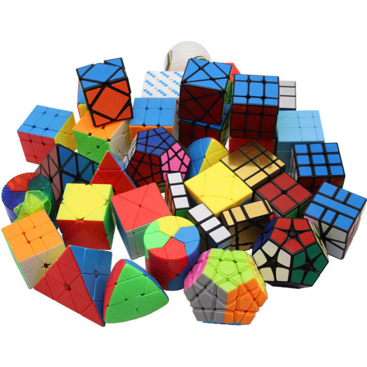 Qiyi Yongjun Shaped Rubik's Cube Stages Two, Three, Four and Five ...
