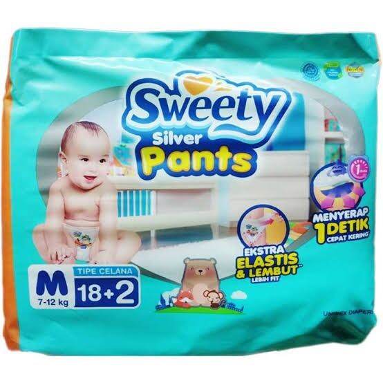 sweety silver pants M18 | Lazada Indonesia