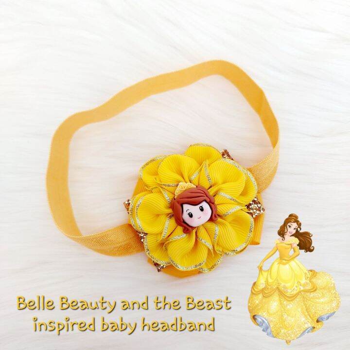 Azhelicious baby girl garterized headband disney princess | Lazada PH