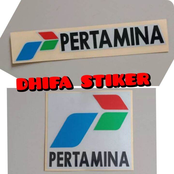 stiker Pertamina stiker motor stiker cutting Pertamina stiker buat ...