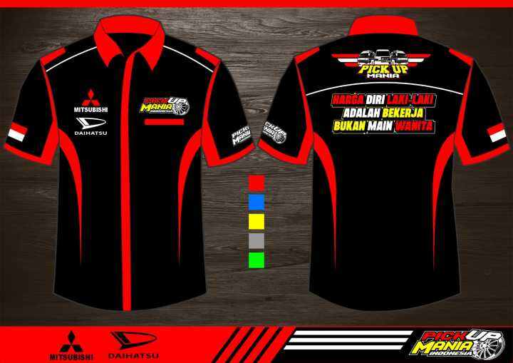 Santara Transport - KEMEJA PICKUP MANIA KATA KATA HARGA DIRI LAKI LAKI ...
