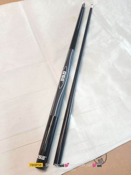 1pc. CARBON GRAPHITE GSE CUE STICK WITH FREE SOFTCASE/TAKO NG BILYARAN ...
