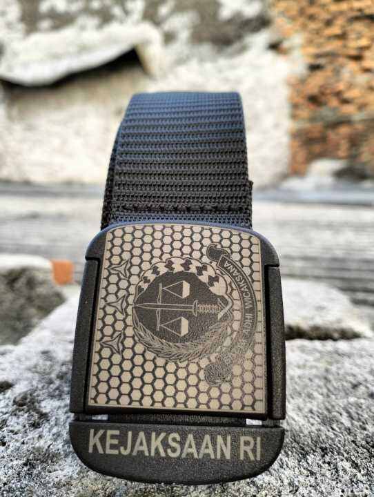 SABUK TACTICAL KEJAKSAAN RI IKAT PINGANG KEJAKSAAN RI | Lazada Indonesia