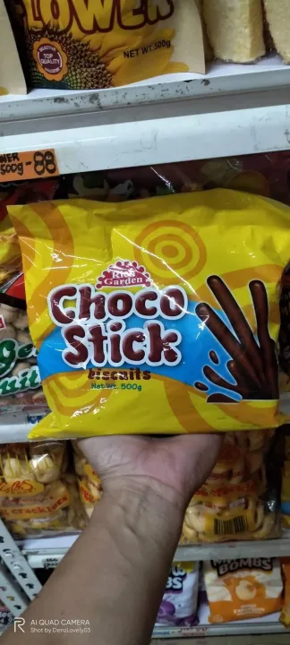 rich garden choco stick / finger stick 500 grams chocolate coated ...
