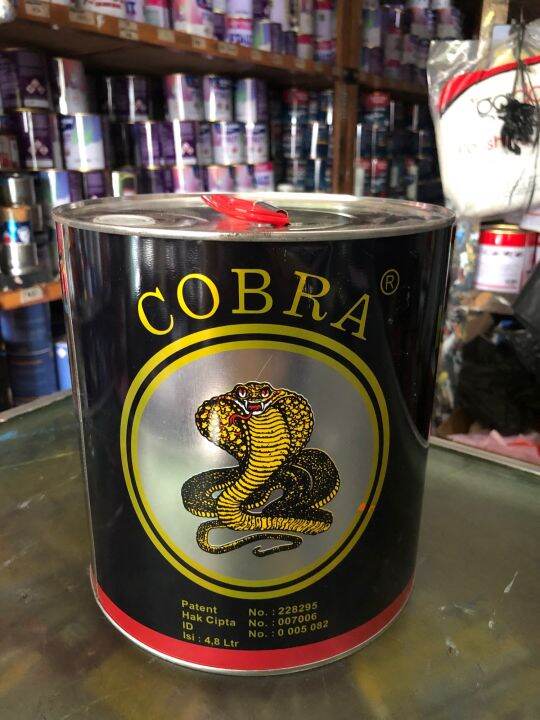 Thinner Cobra hitam 5 liter galon high gloss | Lazada Indonesia