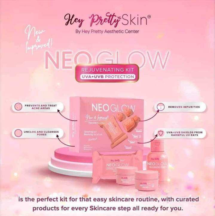 NEOGLOW REJUVENATING SET BY HEY PRETTY | Lazada PH