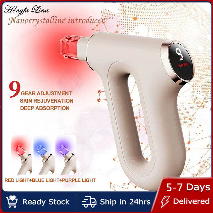 Hengfa Lina NEW Wireless Beauty Mesotherapy Microneedling Water ...