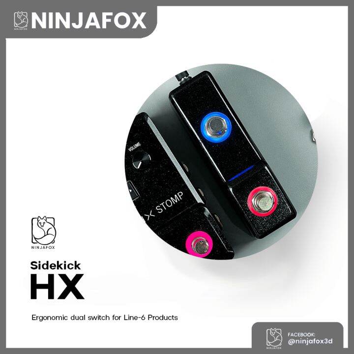 Ninjafox Sidekick HX Dual Switch for Line6 HX Stomp/HX Stomp XL | Lazada PH