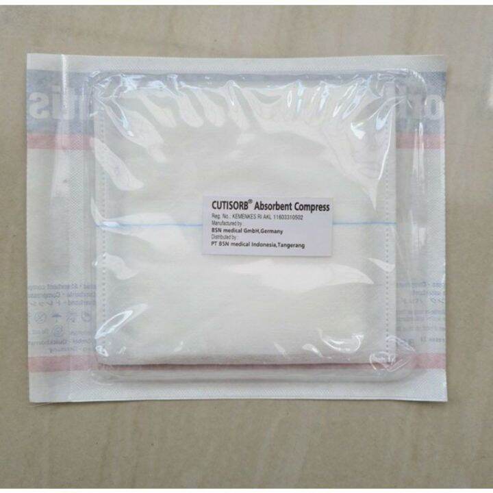 Cutisorb Steril 10x10 Kasa Kompres Cutisorb 10 x 10 | Lazada Indonesia