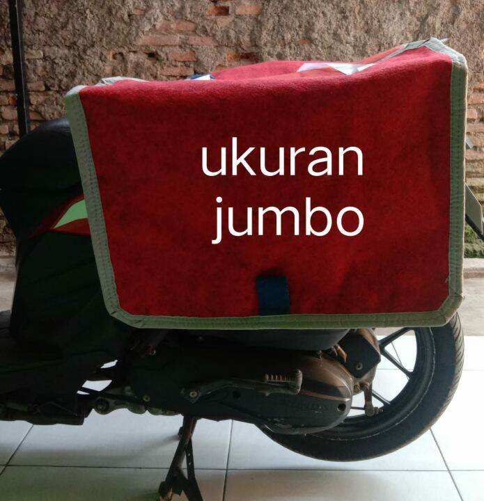 Tas bronjong tas obrok tas barang tas motor jumbo | Lazada Indonesia