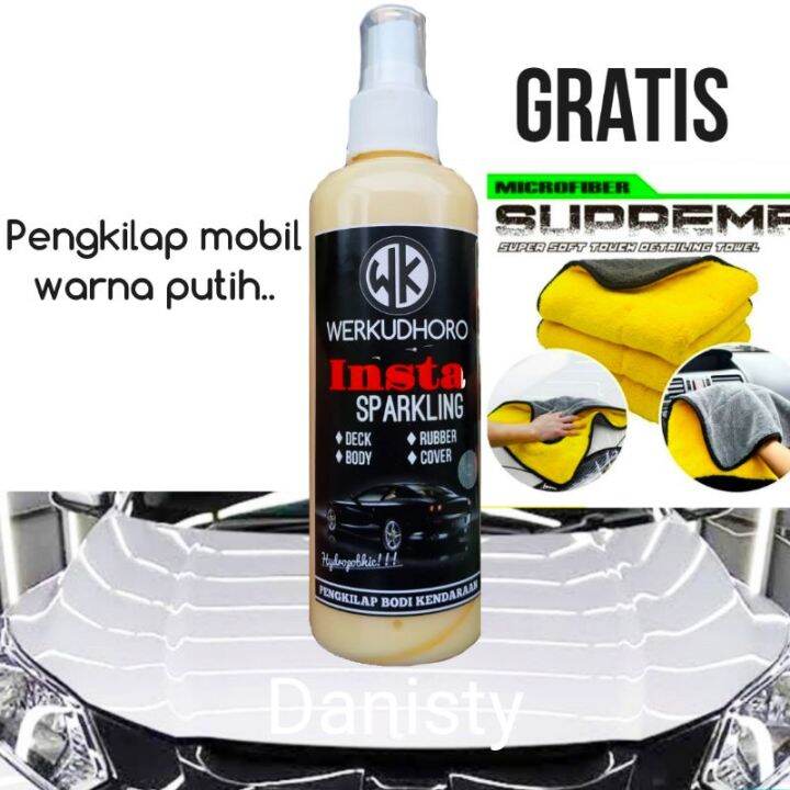 Poles Body Mobil Motor Bonus kain Micro | Pembersih Pengkilap perawat body kendaraan | Lazada ...