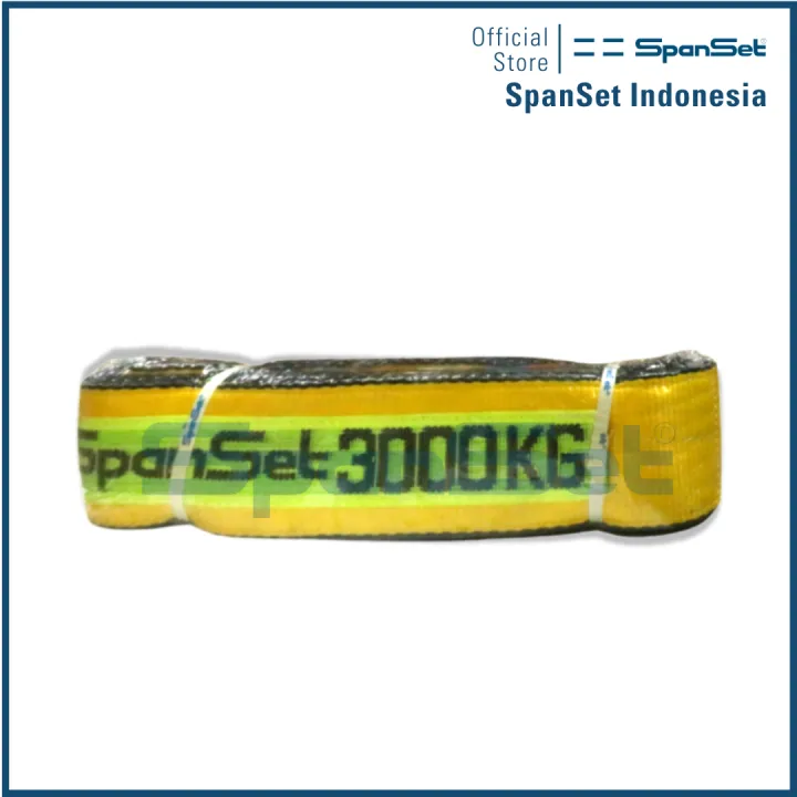 SpanSet Webbing Sling Tali Angkat Tali Sabuk Pengangkat Barang 3 Ton ...