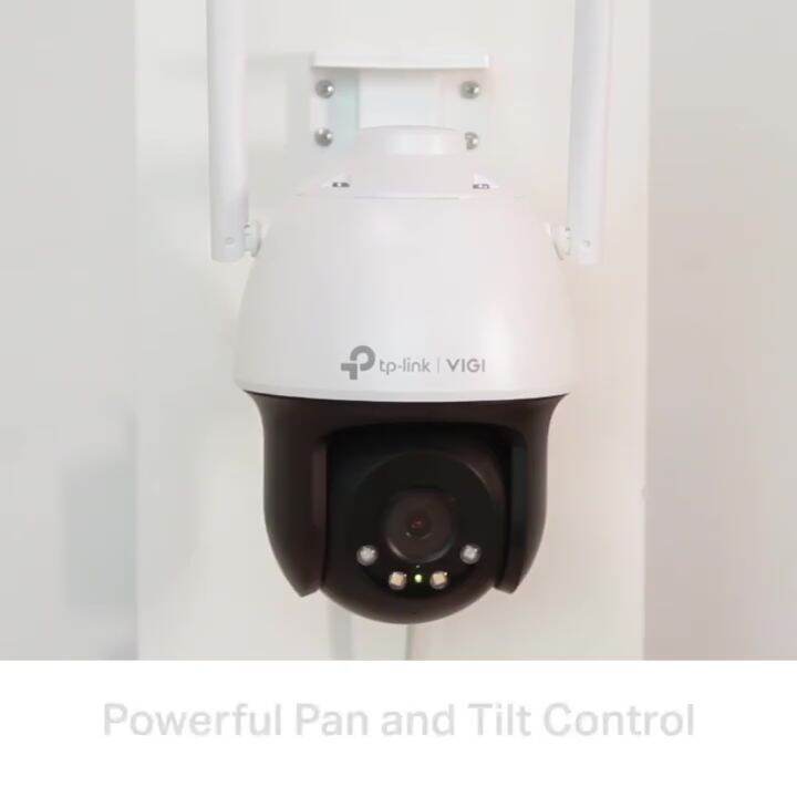 TP-Link C540-W 4MP AI CCTV Outdoor Full-Color Pan Tilt IP Network ...
