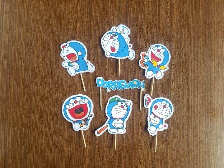 cake topper doraemon | Lazada Indonesia