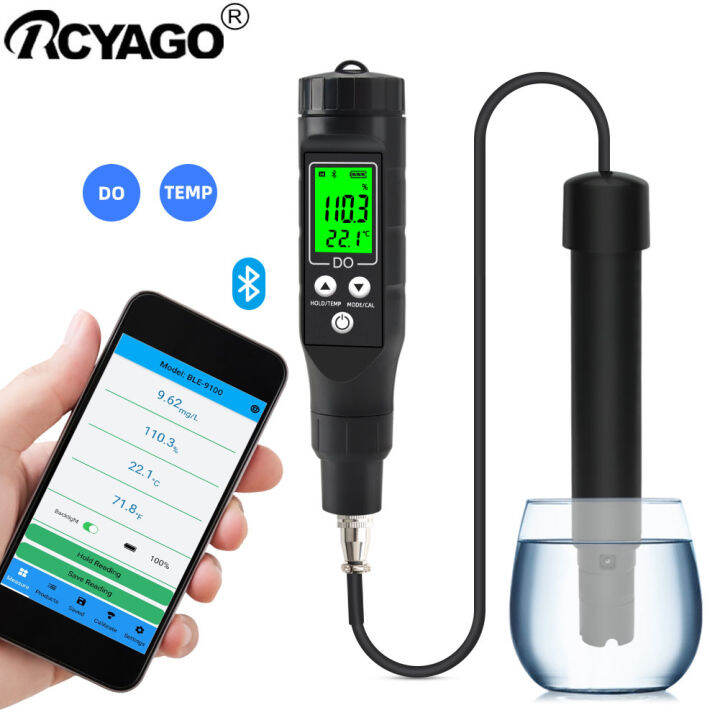 RC YAGO Portable Bluetooth DO Meter Water Meter Smart Dissolved Oxygen ... RC YAGO Portable Bluetooth DO Meter Water Meter Smart Dissolved Oxygen ...