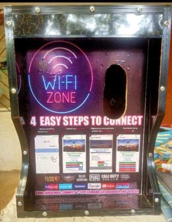 PISO WIFI BOX OR VENDO,WIFI BOX WITH STICKER AND CAMLOCK | Lazada PH
