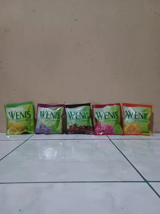 WENIS AIR FRESHNER / PENGHARUM RUANGAN / MOBIL ORIGINAL 50 GRAM ...