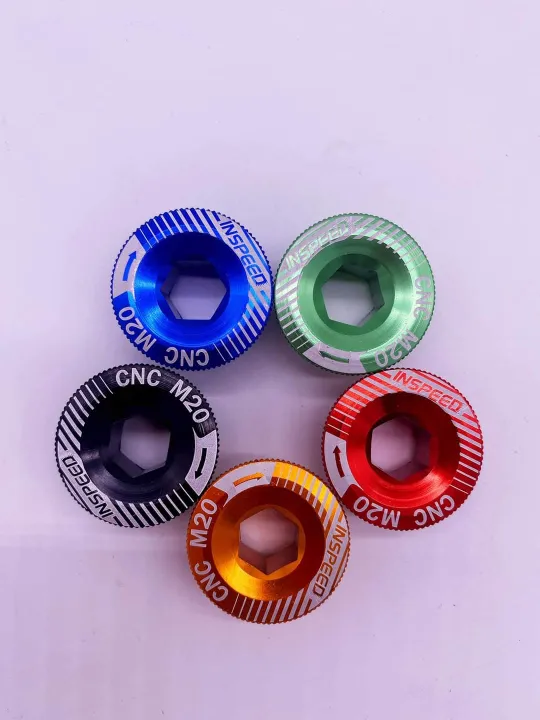 RISK MTB M20 crank arm bolt bicycle crank screw cap aluminum alloy ...