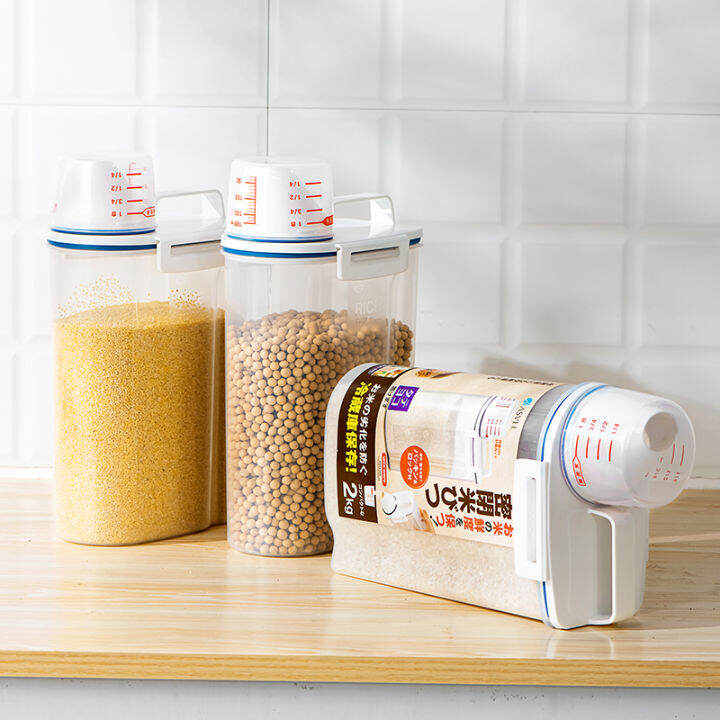 Japanese ASVEL Sealed Rice Barrel Rice Box Insect-Proof Moisture-Proof ...